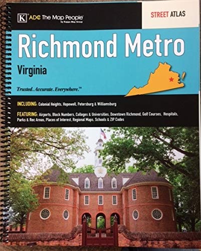 Richmond Metro Virginia Street Atlas by Edited | Goodreads