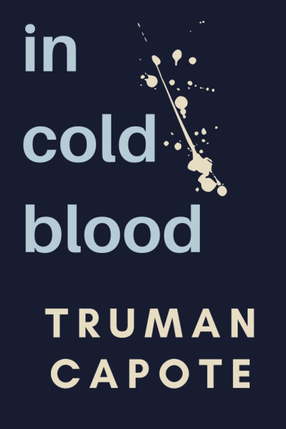 In Cold Blood Truman Capote: Notebook journal 6*9 110 pages glossy ...