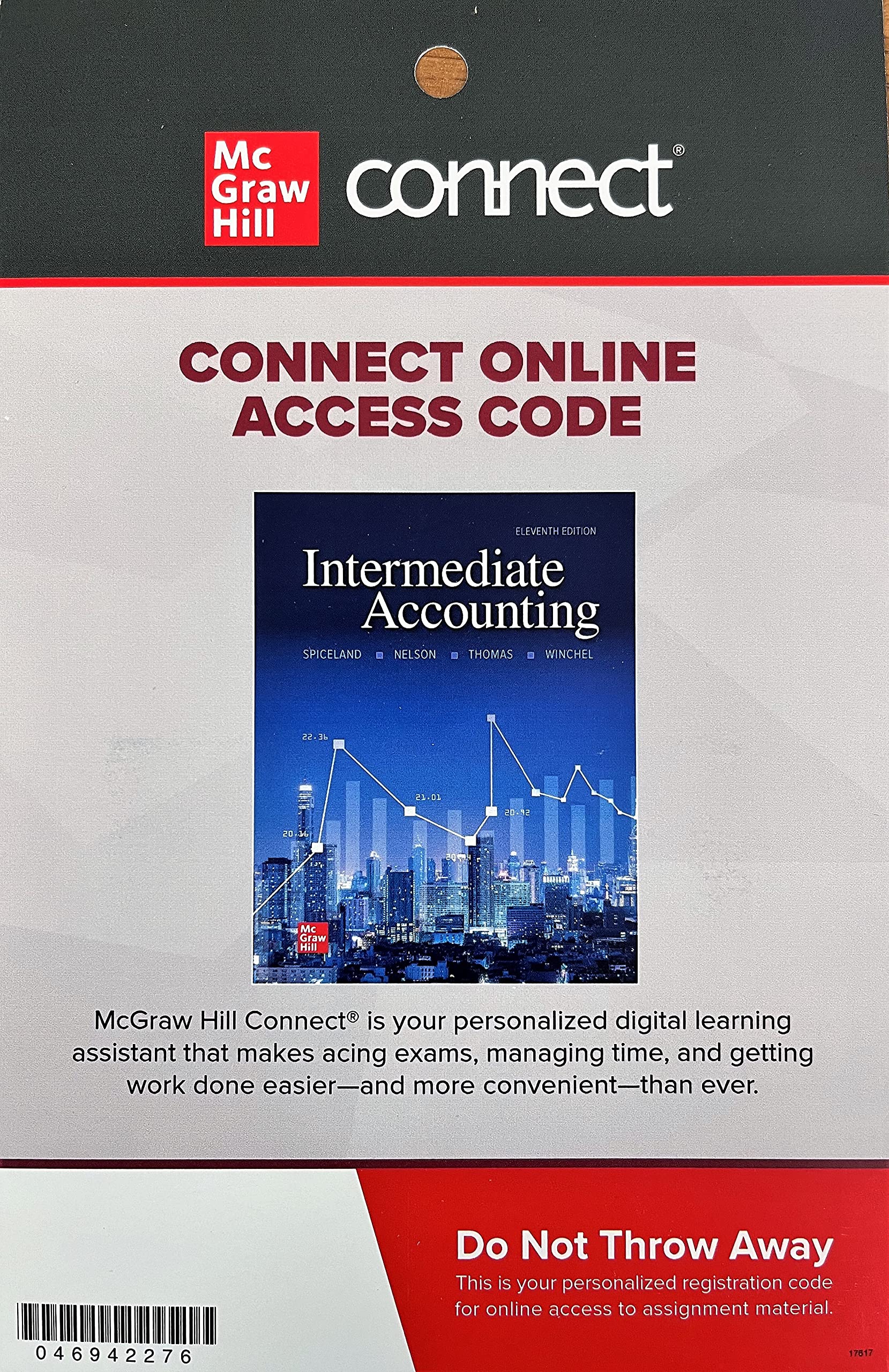 Connect Access Code for Intermediate Accounting by David Spiceland ...