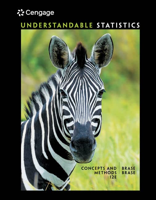 Bundle: Understandable Statistics: Concepts and Methods, 12th + WebAssign, Single-Term Printed ...