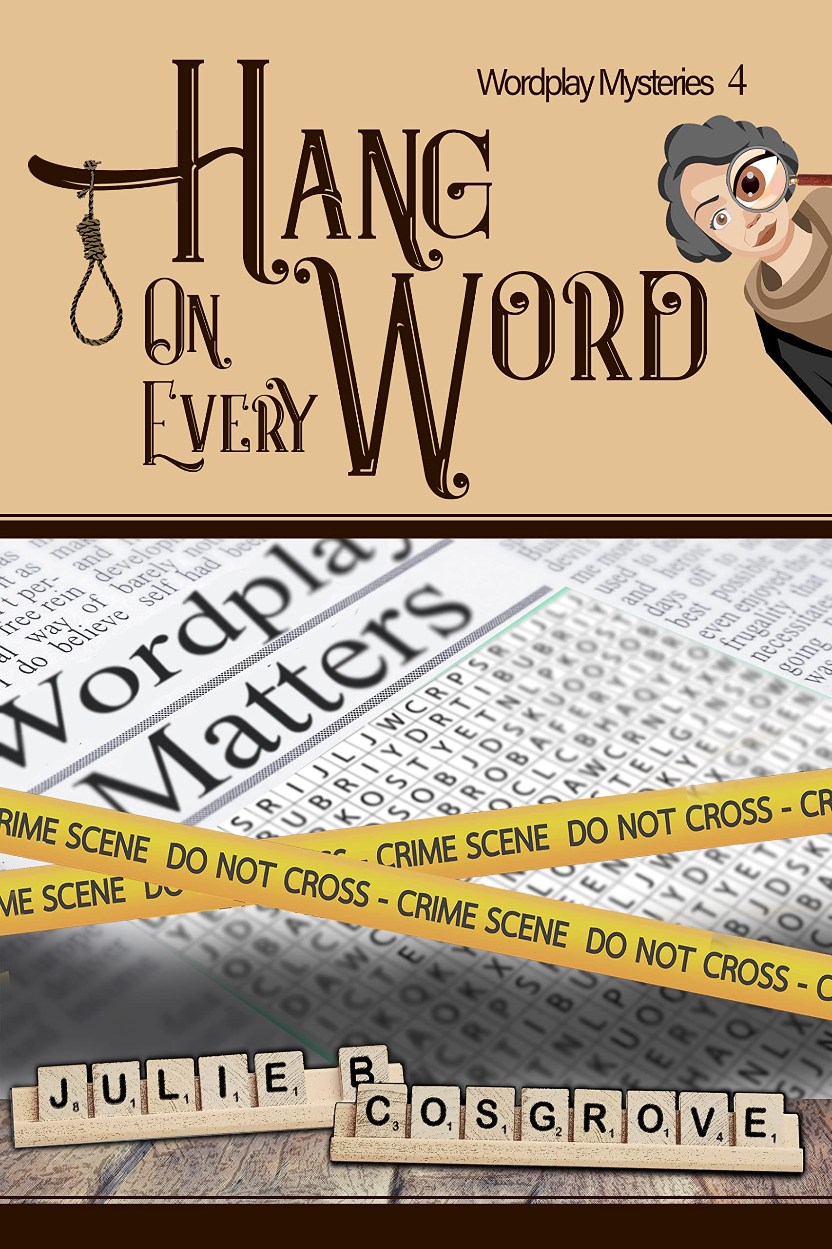 Hang on Every Word: Cozy Mystery for Puzzle Lovers by Julie B. Cosgrove ...