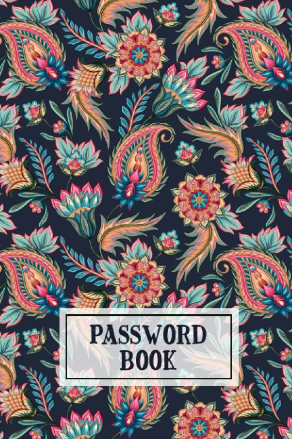 Password Book: Password Log Book with Alphabetical Tabs | Small ...