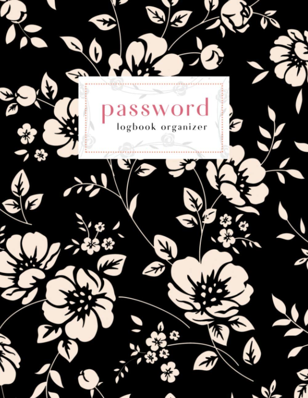 Password Logbook Organizer: 8.5 x 11 Big Password Notebook | A-Z ...