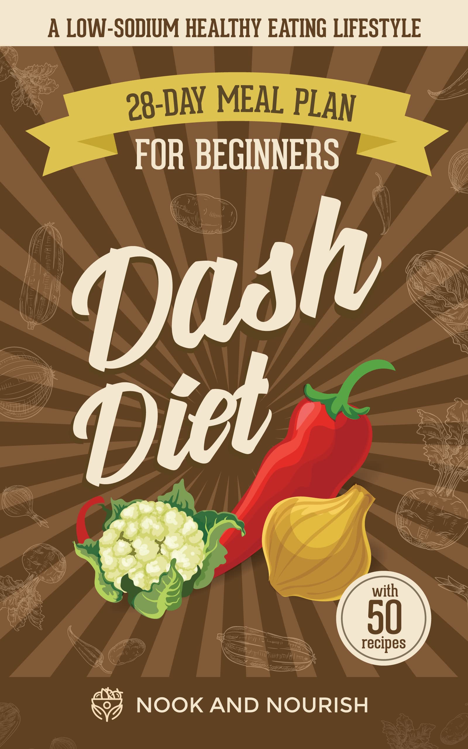 DASH Diet for Beginners : 28-Day Low-Sodium Meal Plan For A Healthy ...