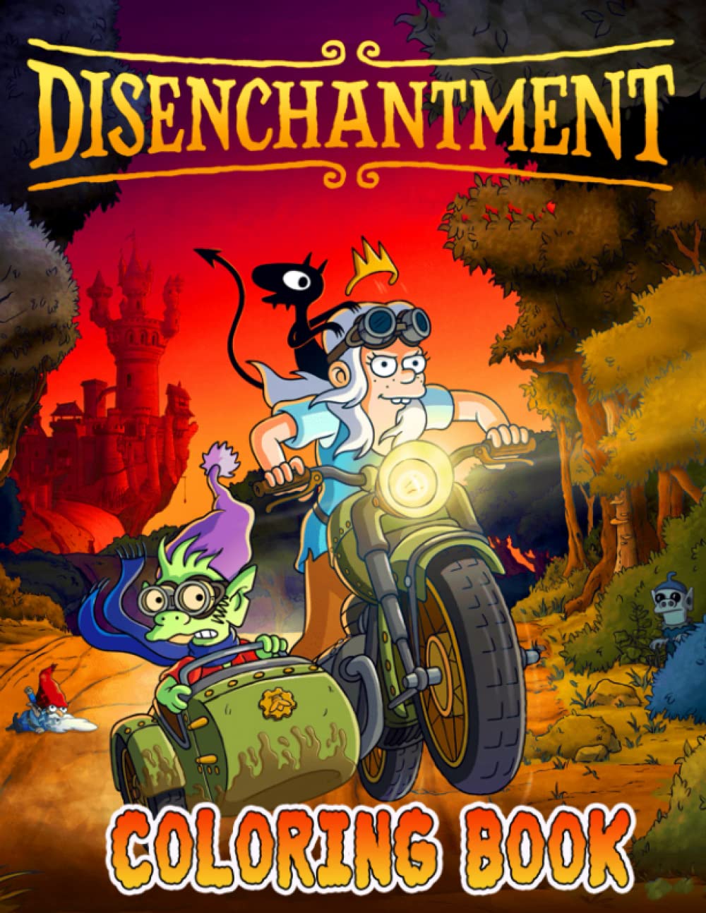 Disenchantment Coloring Book: Featuring Nice Books Original Color To ...