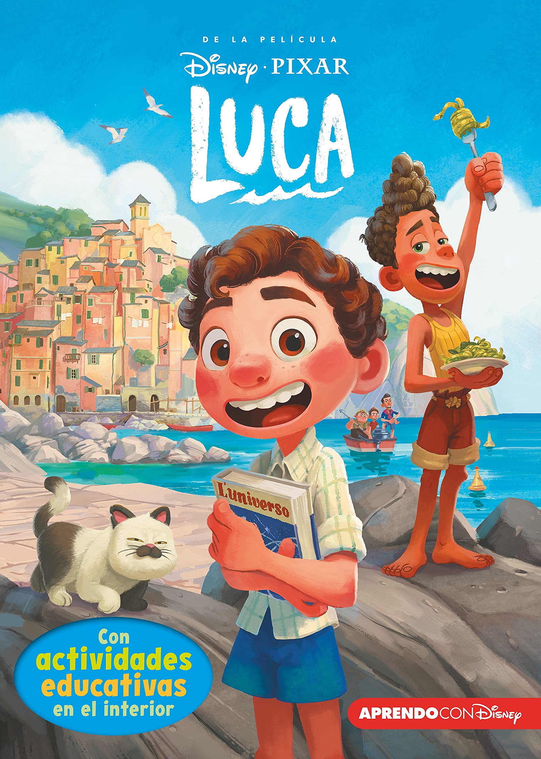 Luca (Disney. El libro de la película): Con actividades educativas en ...