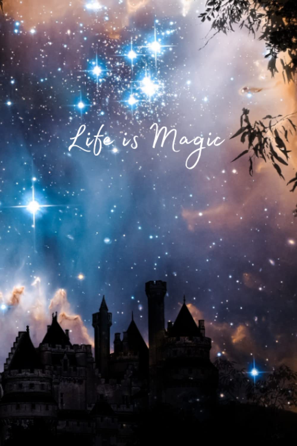 Life is Magic blank bullet journal, A5, dotted pages by Reia's ...