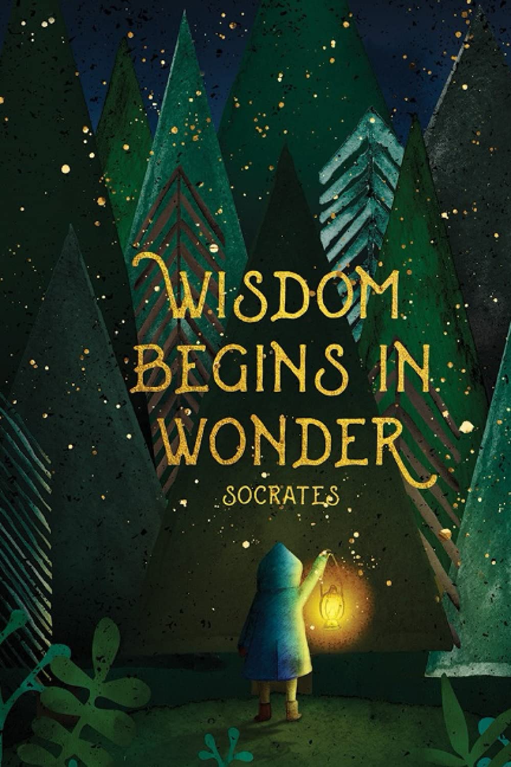 Wisdom Begins In Wonder SOCRATES: Wide Ruled Lined Paper Notebook ...