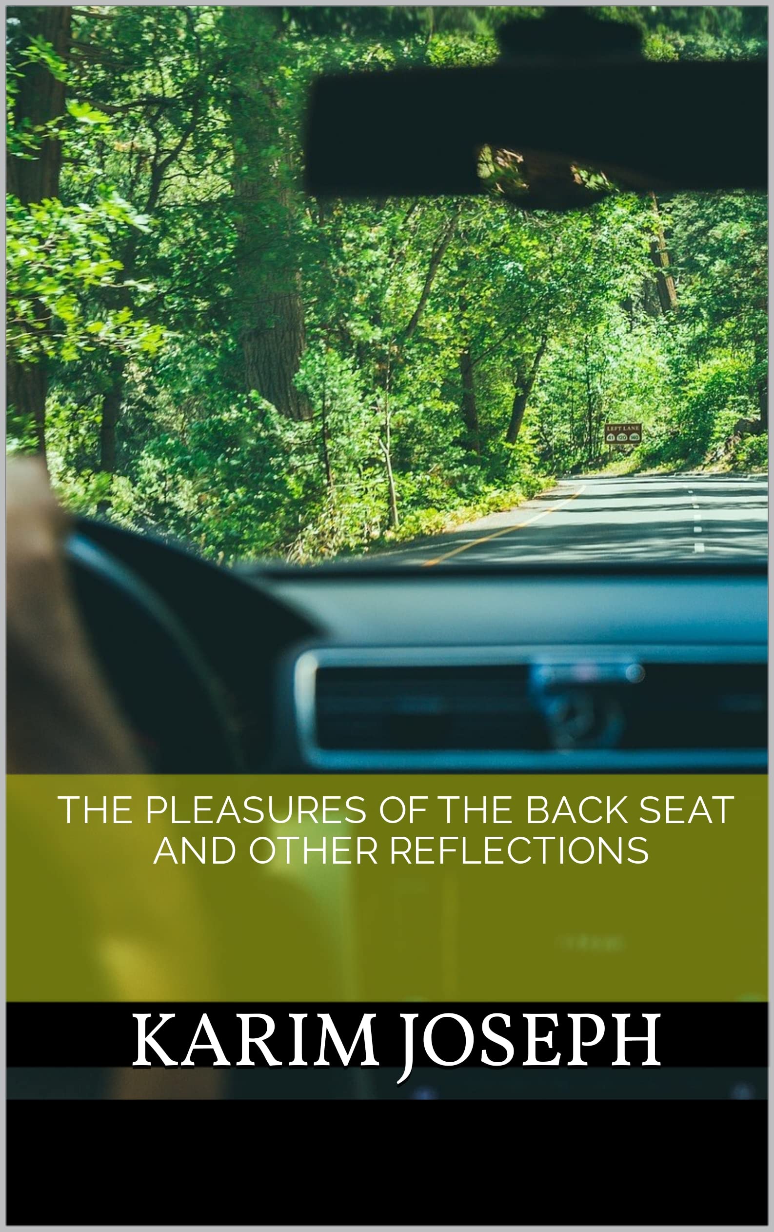 The pleasures of the back seat and other reflections by Karim Joseph | Goodreads