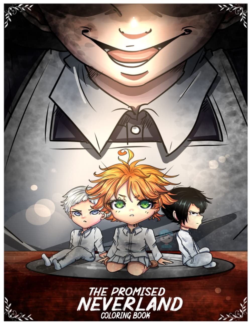 The Promised Neverland Coloring Book: Japanese Anime Gift For Kids And ...