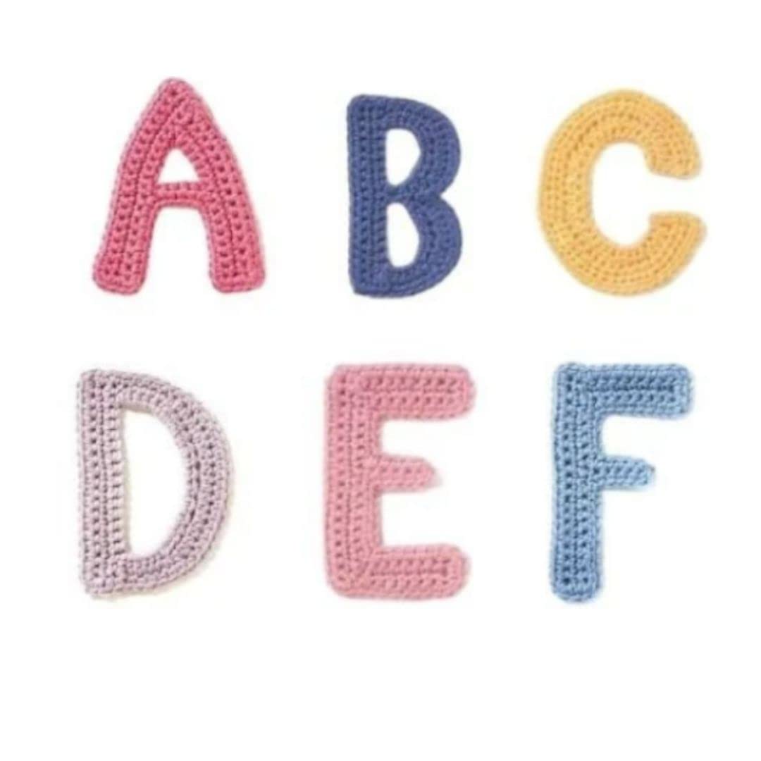 Crochet alphabet pattern, crochet ABC pattern, crochet patterns, DIY ...