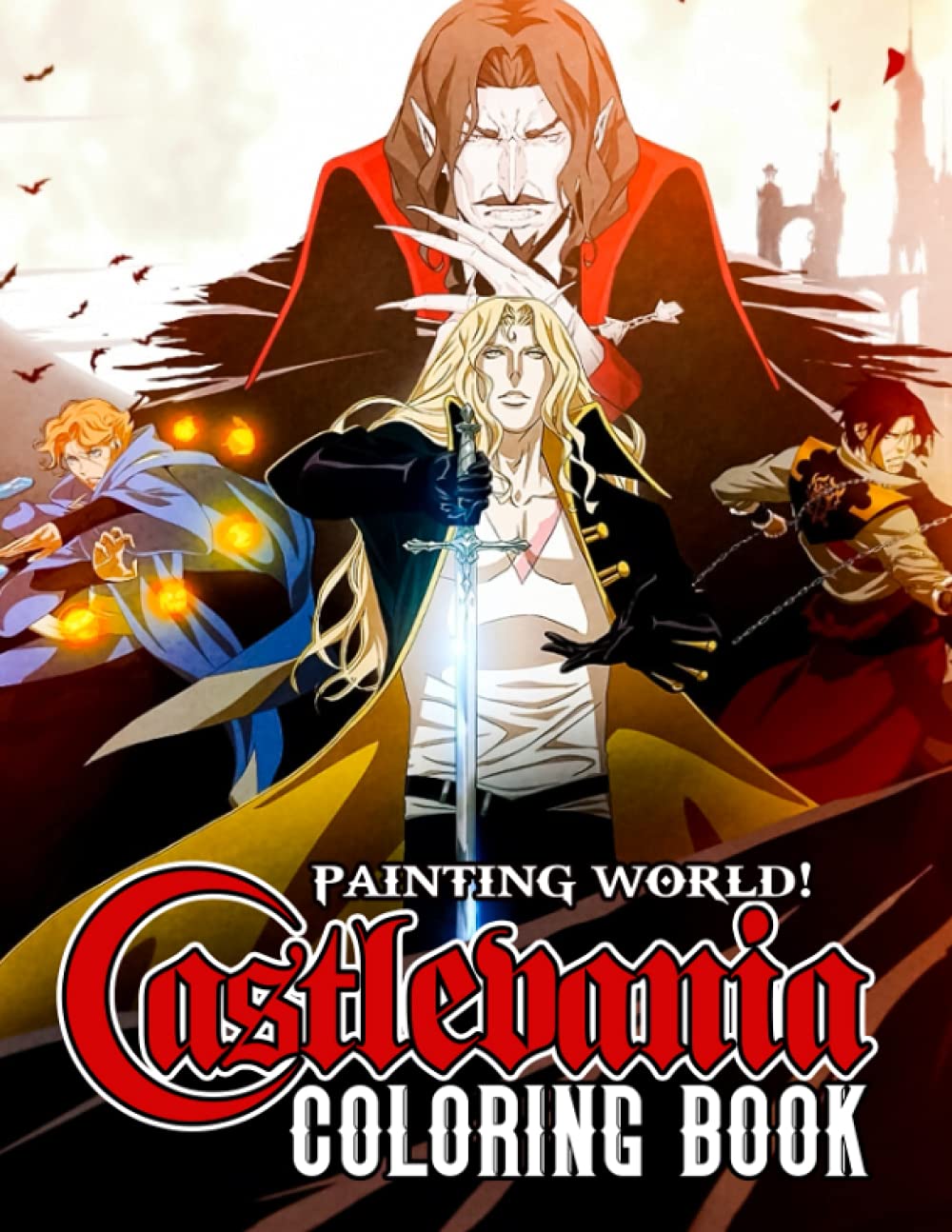 Painting World! - Castlevania Coloring Book: Creative Gift With Plenty ...