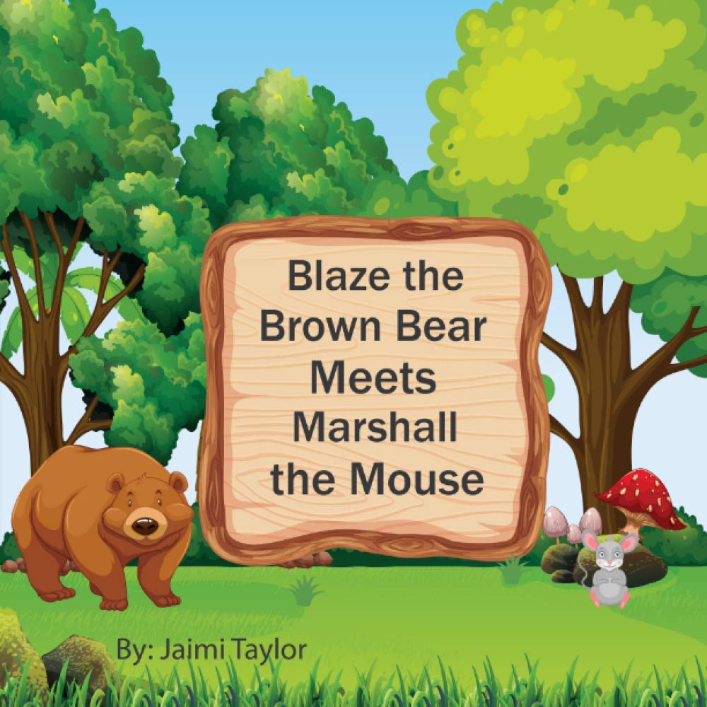 Blaze the Brown Bear Meets Marshall the Mouse: Preschool rhyming book ...