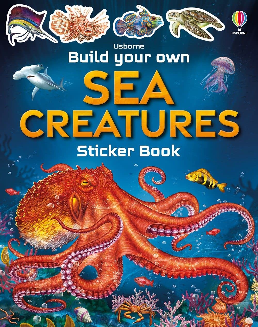 Build Your Own Sea Creatures Sticker Book by Simon Tudhope | Goodreads