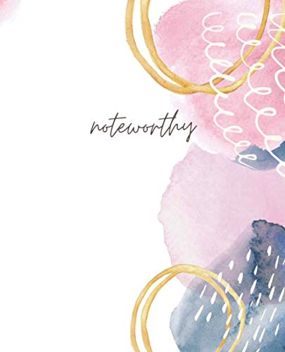 Noteworthy - Watercolor: Premium Academic Planner and Notebook, July ...
