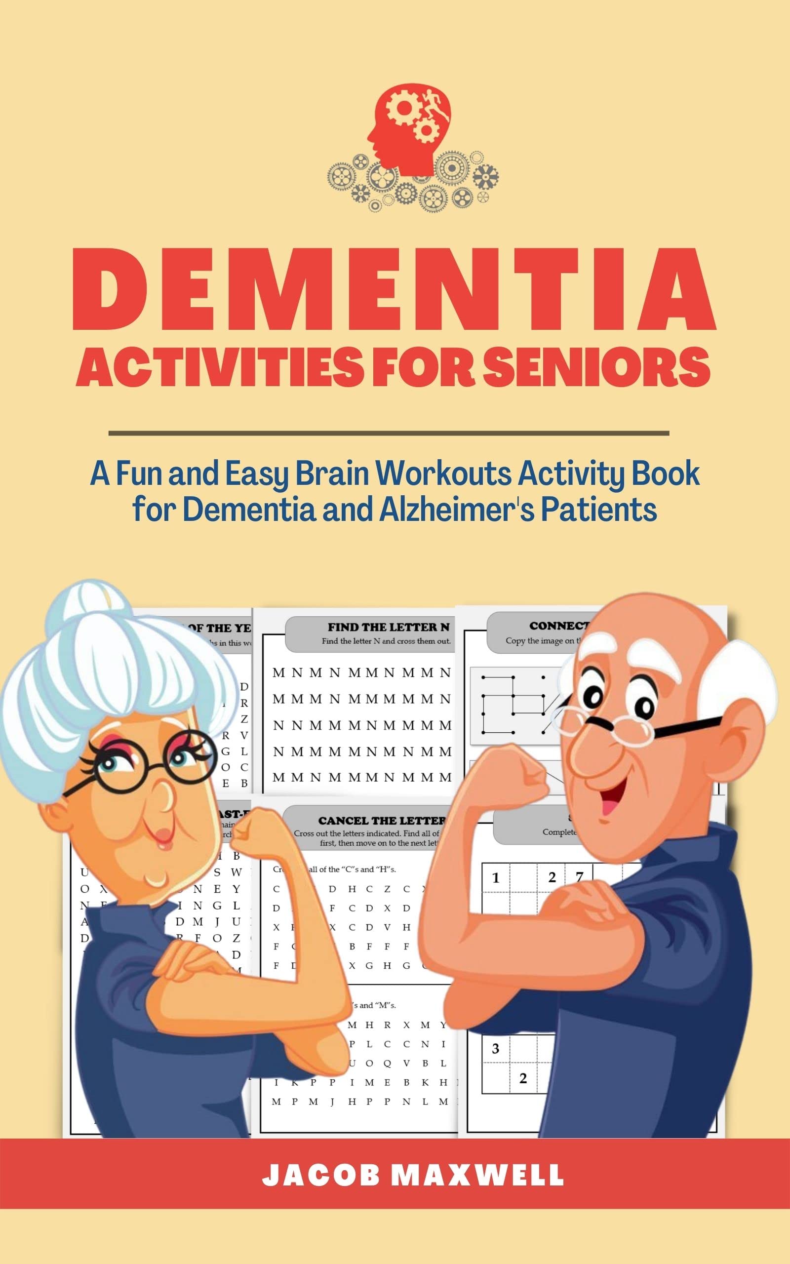 Dementia Activities for Seniors: A Fun and Easy Brain Workouts Activity ...