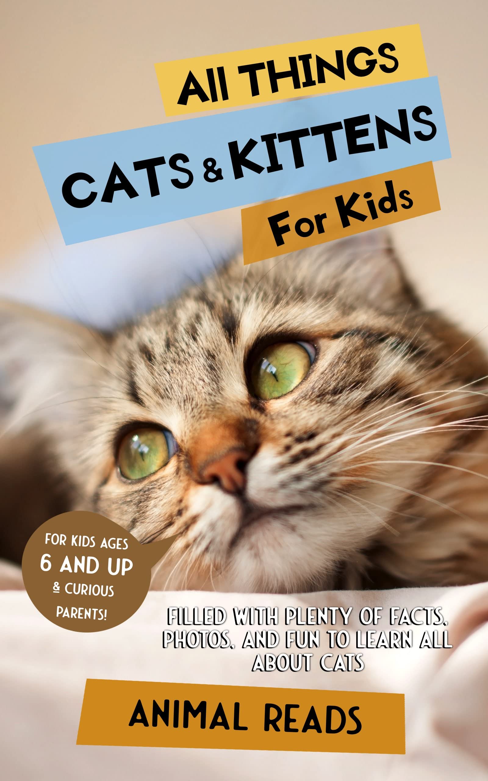 All Things Cats & Kittens For Kids: Filled With Plenty of Facts, Photos ...