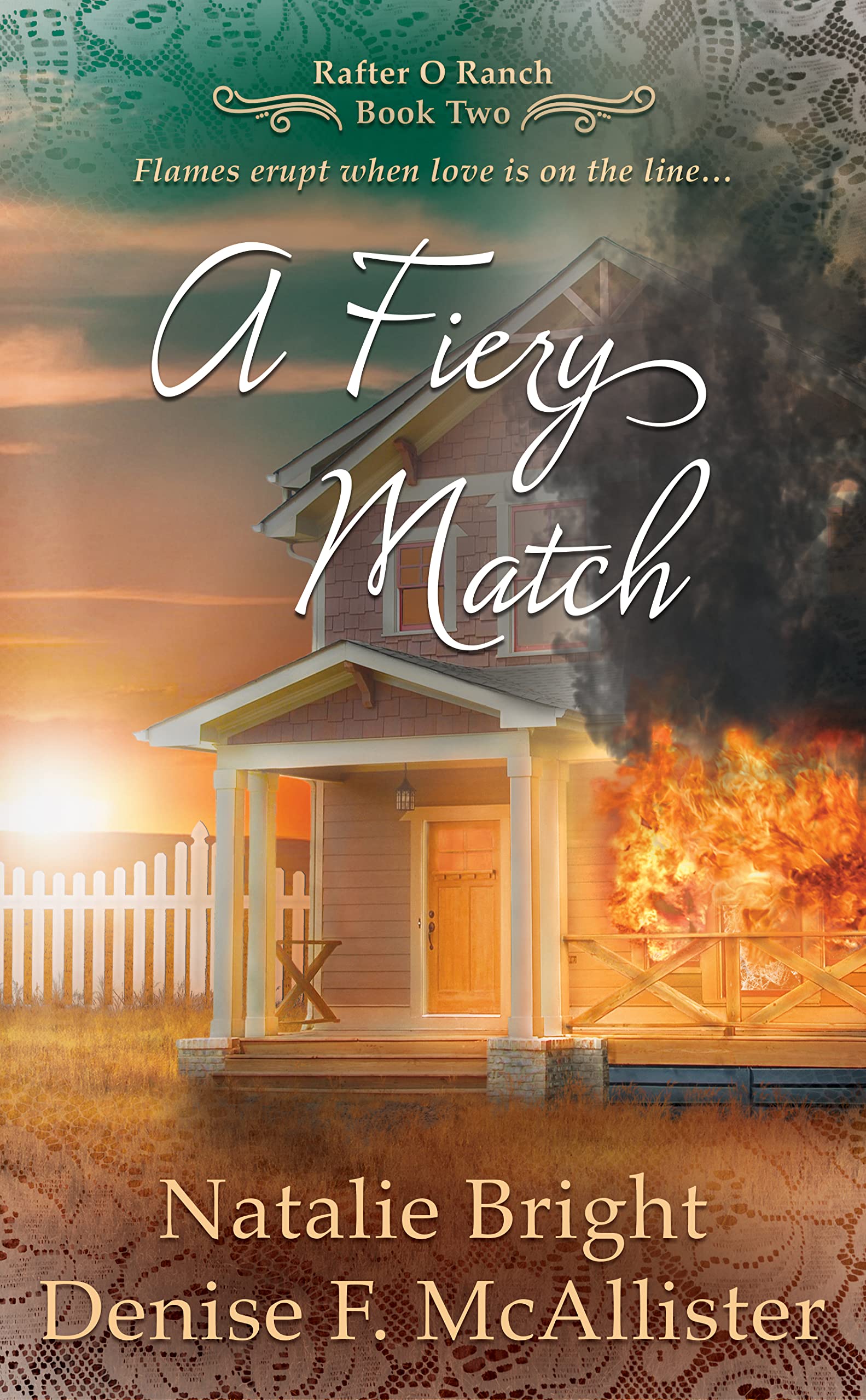 A Fiery Match: A Christian Western Romance Series by Natalie Bright ...
