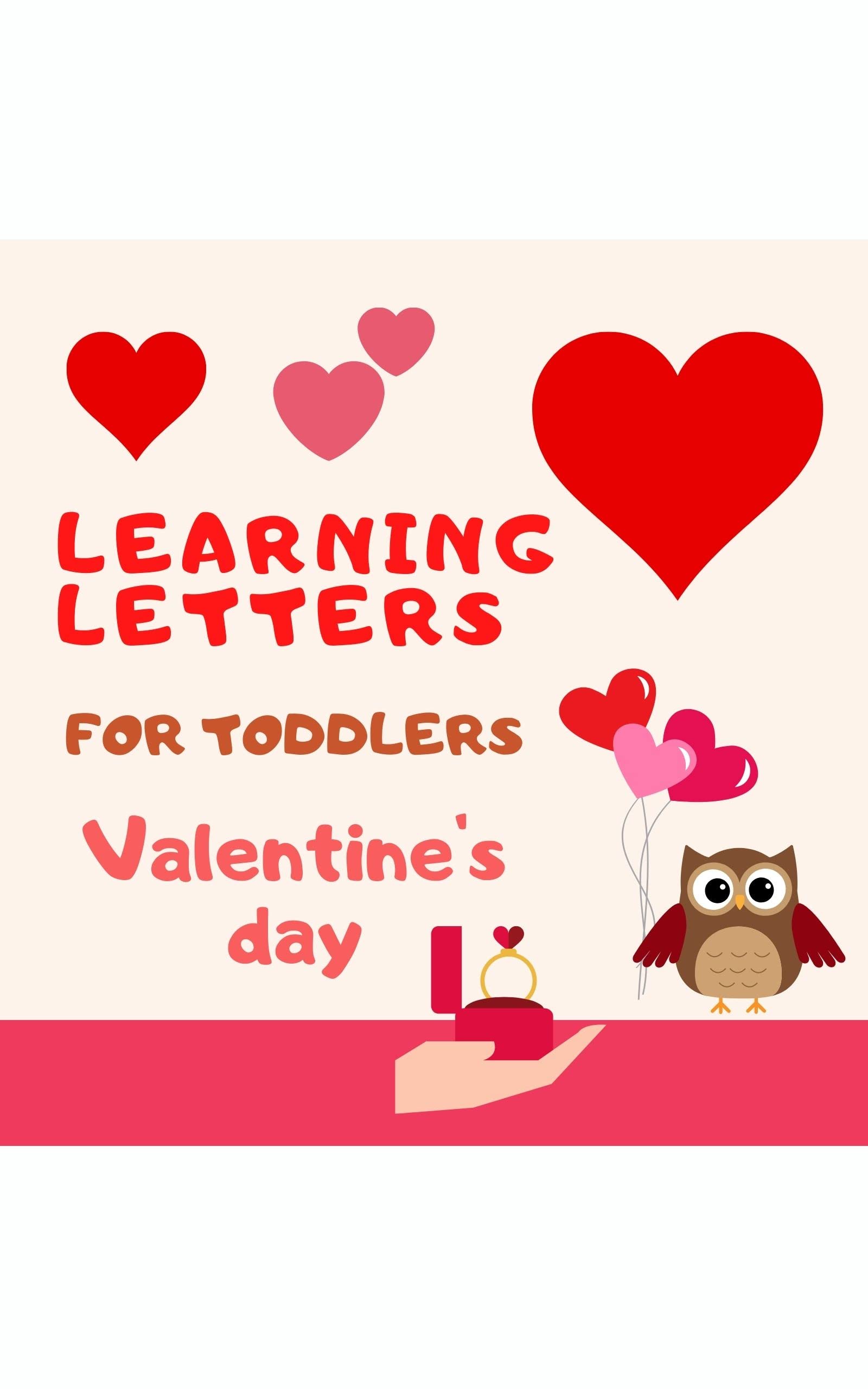 Learning Letters | Valentine's day: Learning letters Book for Toddlers ...