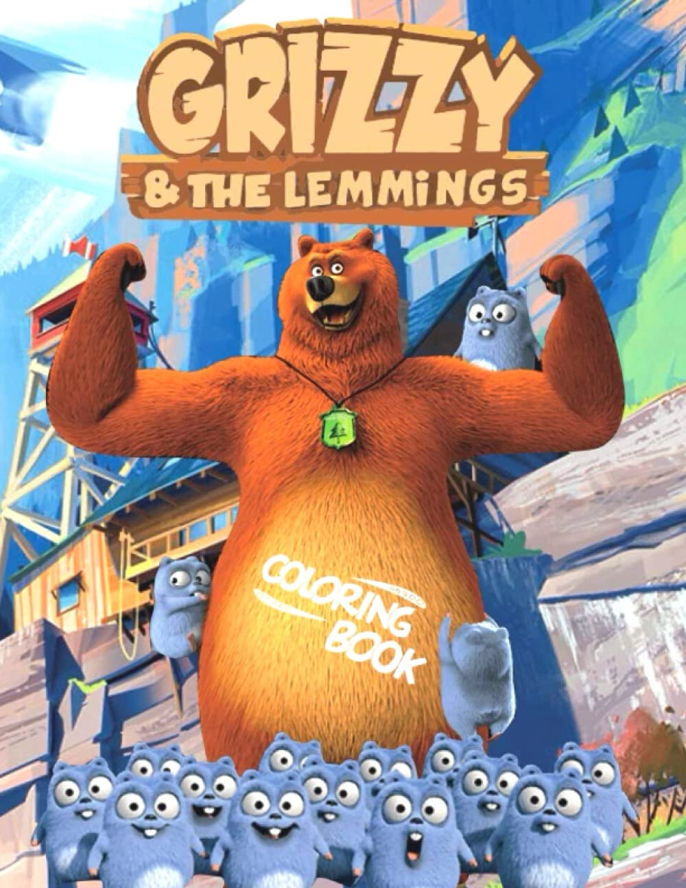 Grízzy and The Lemmíngs Coloring Book: Discover This Unique Collection ...