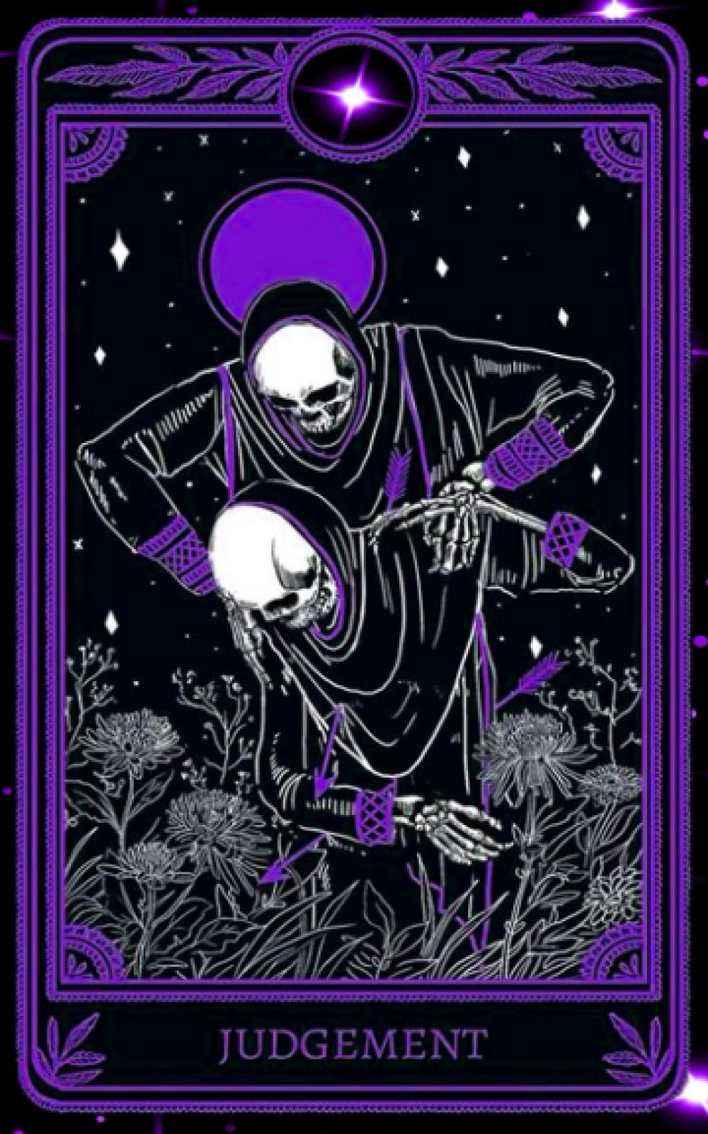 Judgement: Purple Tarot Card, Tarot Card Journal, Divination Journal ...
