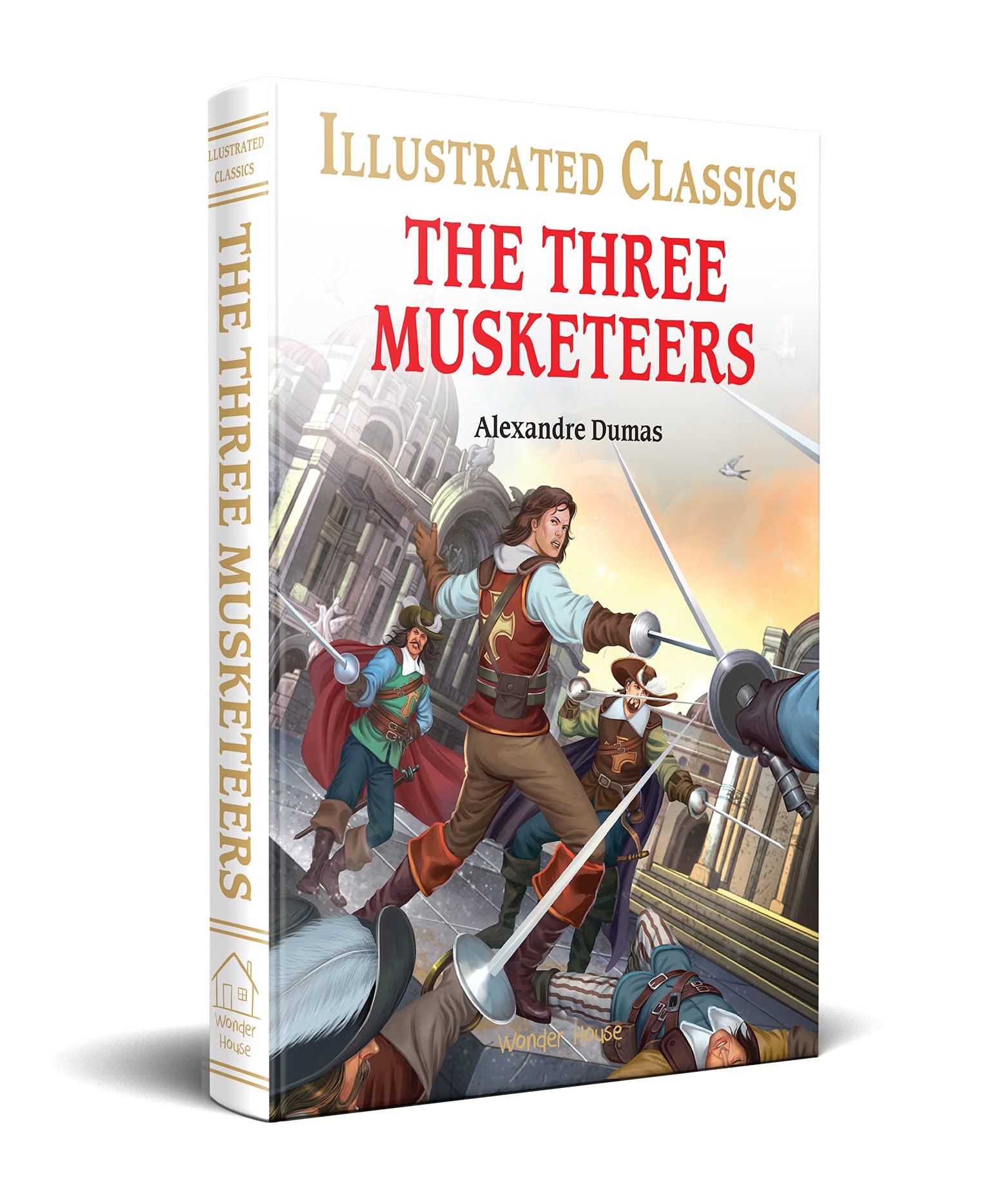 The Three Musketeers: illustrated Abridged Children Classics English ...