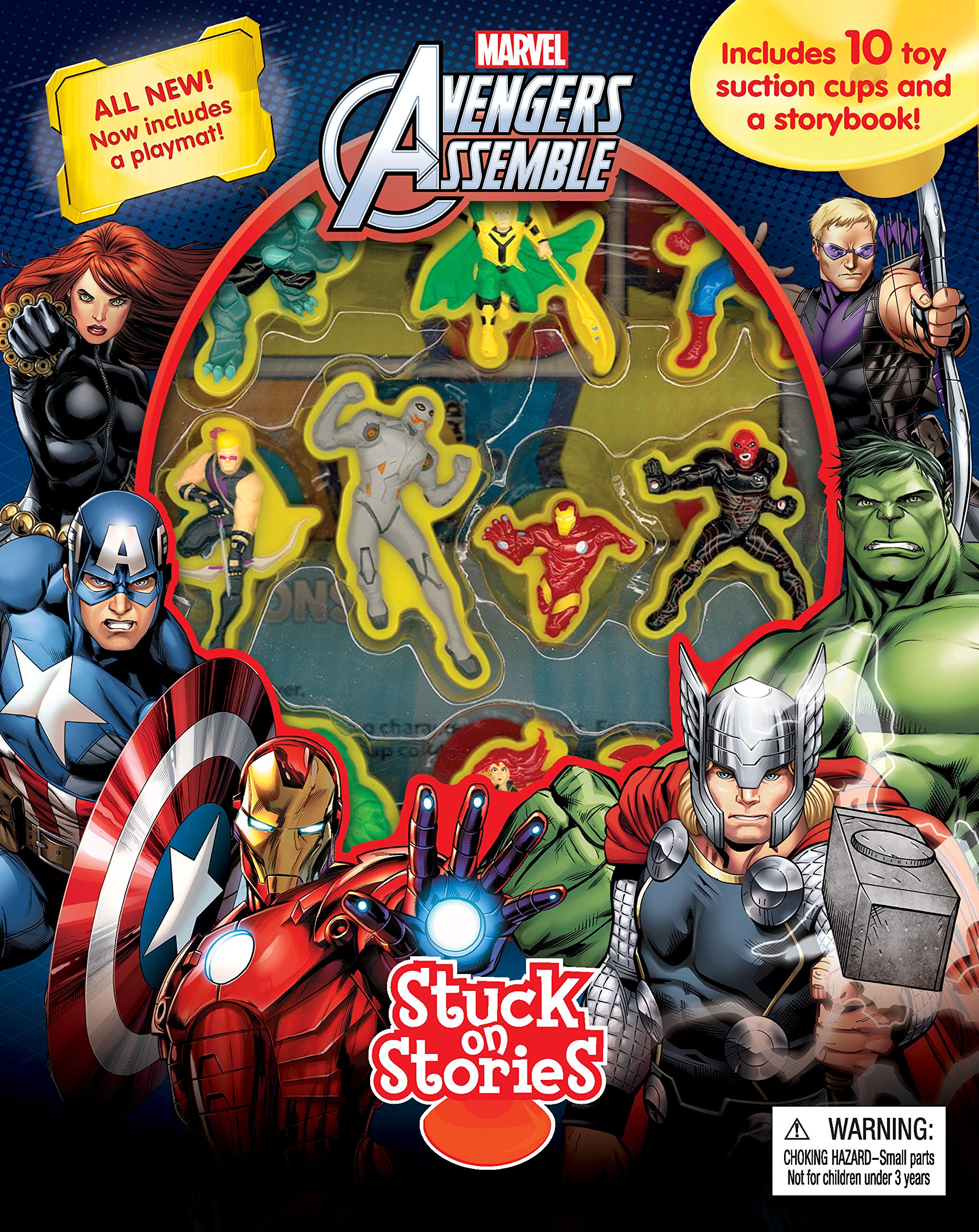 Marvel Avengers Assemble Stuck on Stories by Phidal Publishing | Goodreads