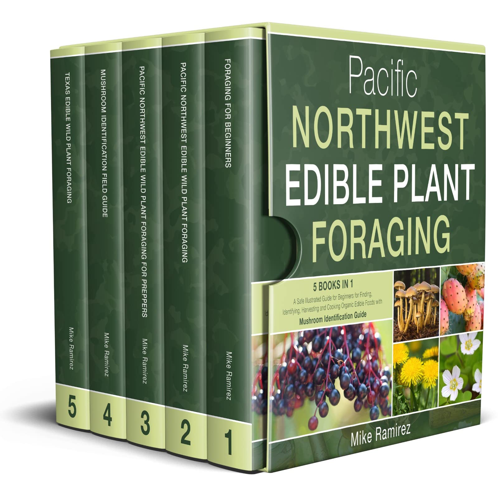 Pacific Northwest Edible Plant Foraging | 5 Books in 1 : A Safe ...