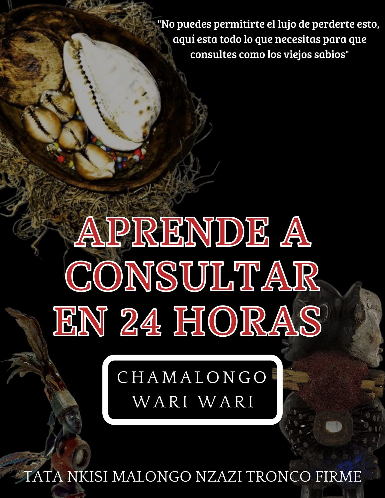 Aprende a consultar en 24 horas chamalongo: chamalongo by Tata nkisi ...