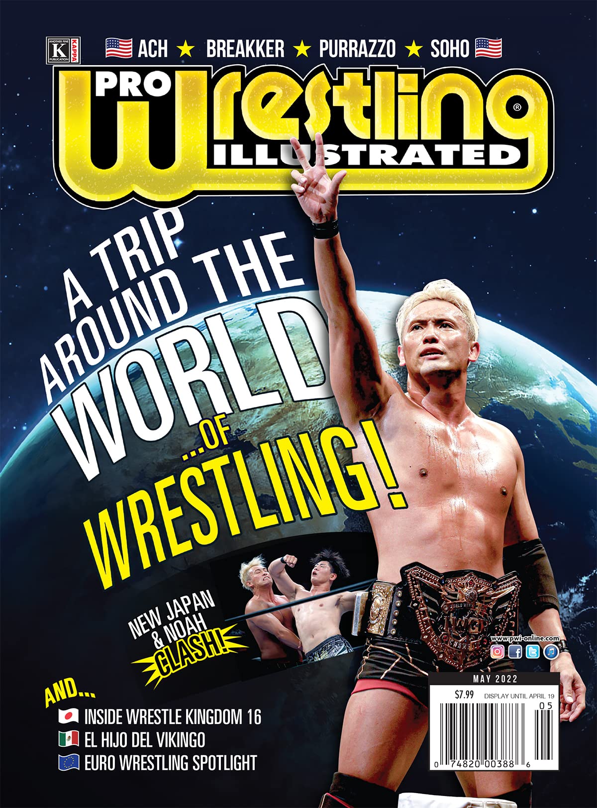 PWI May 2022 – Trip Around The World Of Wrestling by Kappa Publishing ...