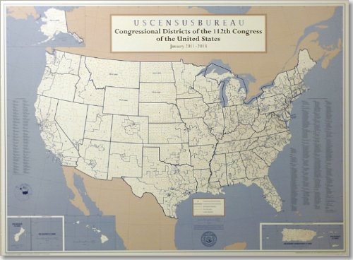Congressional Districts of the 112th Congress of the United States by ...