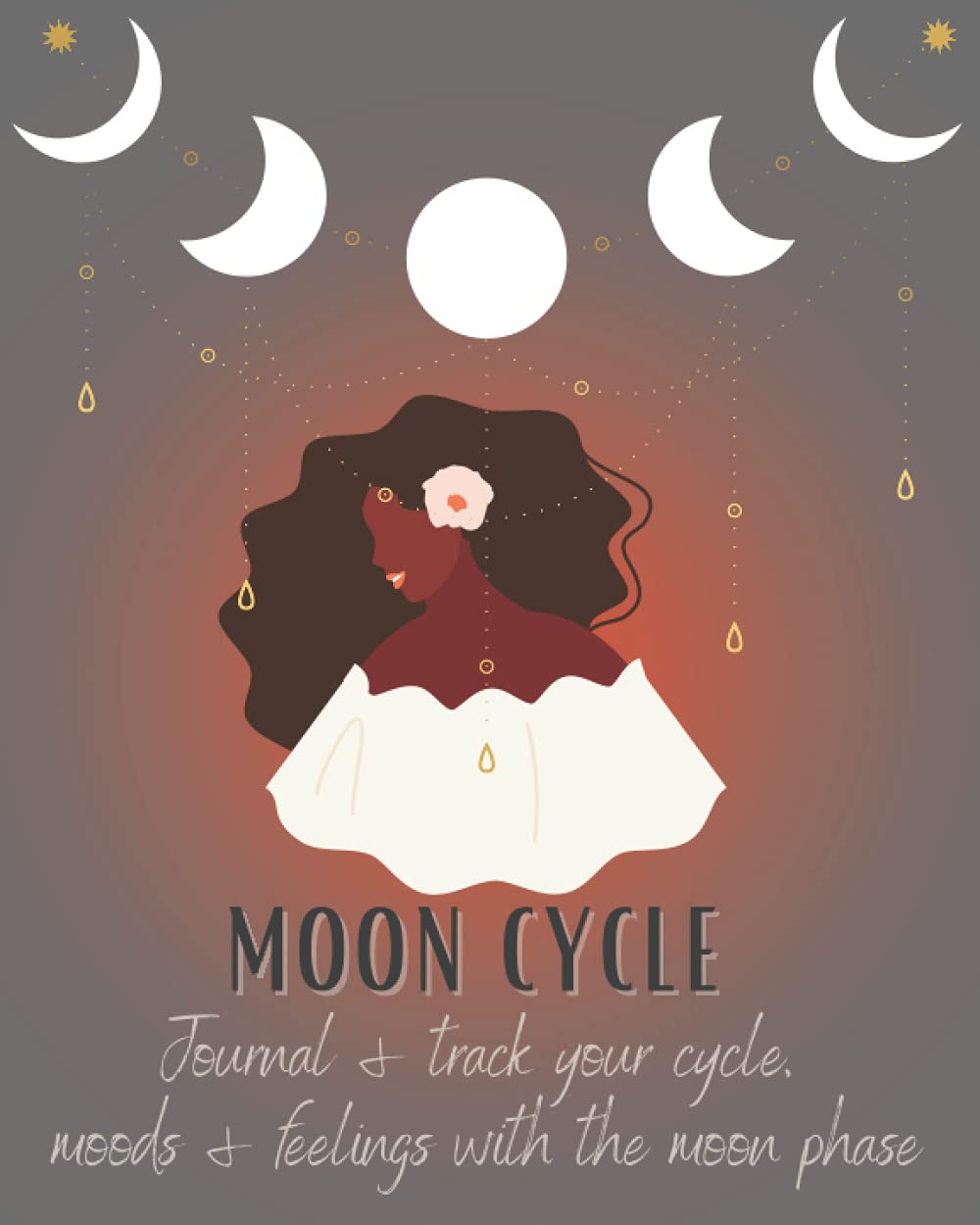 Moon Cycle; Journal & track your cycle, moods & feelings with the moon ...