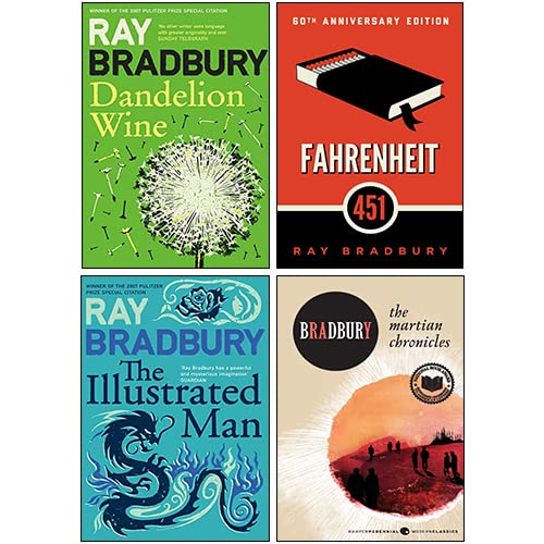 Ray Bradbury 4 Books Collection Set by Ray Bradbury | Goodreads