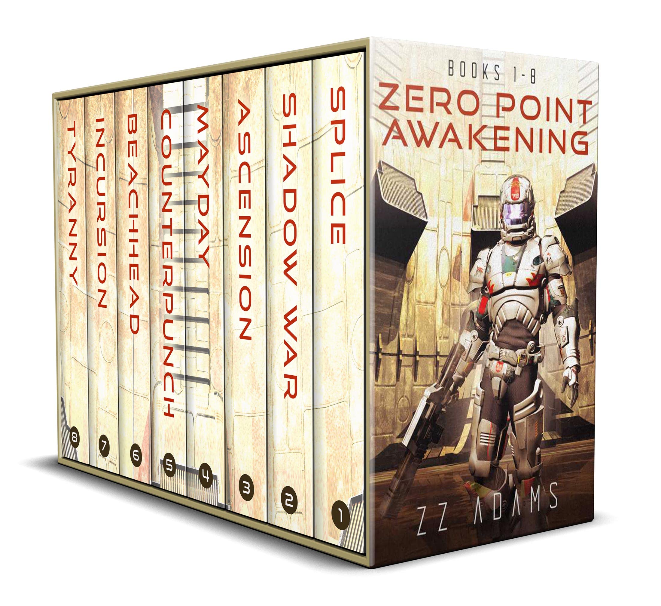 Zero-Point Awakening - The Complete Series Books 1-8: A Military Sci-Fi ...