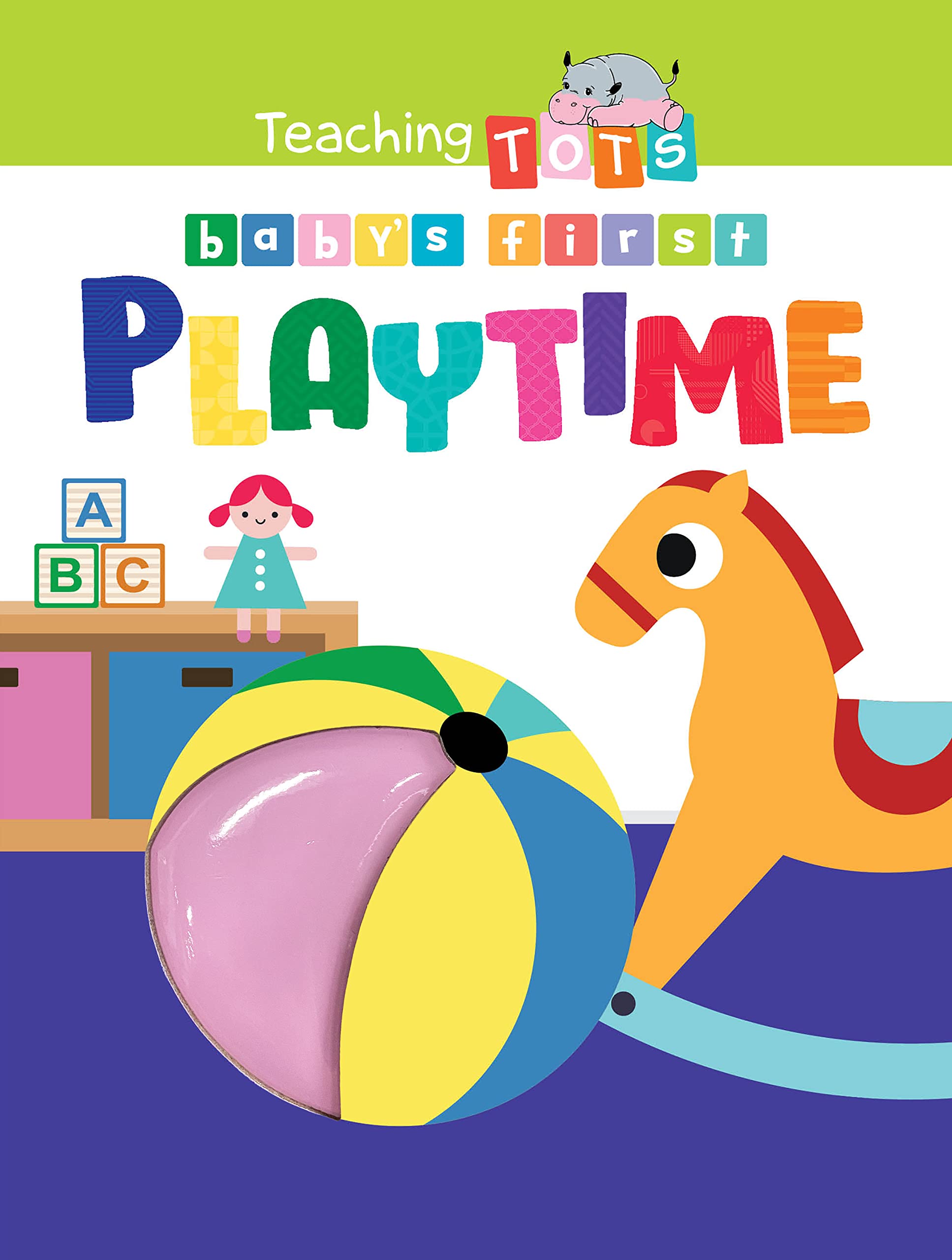Baby's First Playtime - Children's Touch and Feel Board Book - Sensory ...