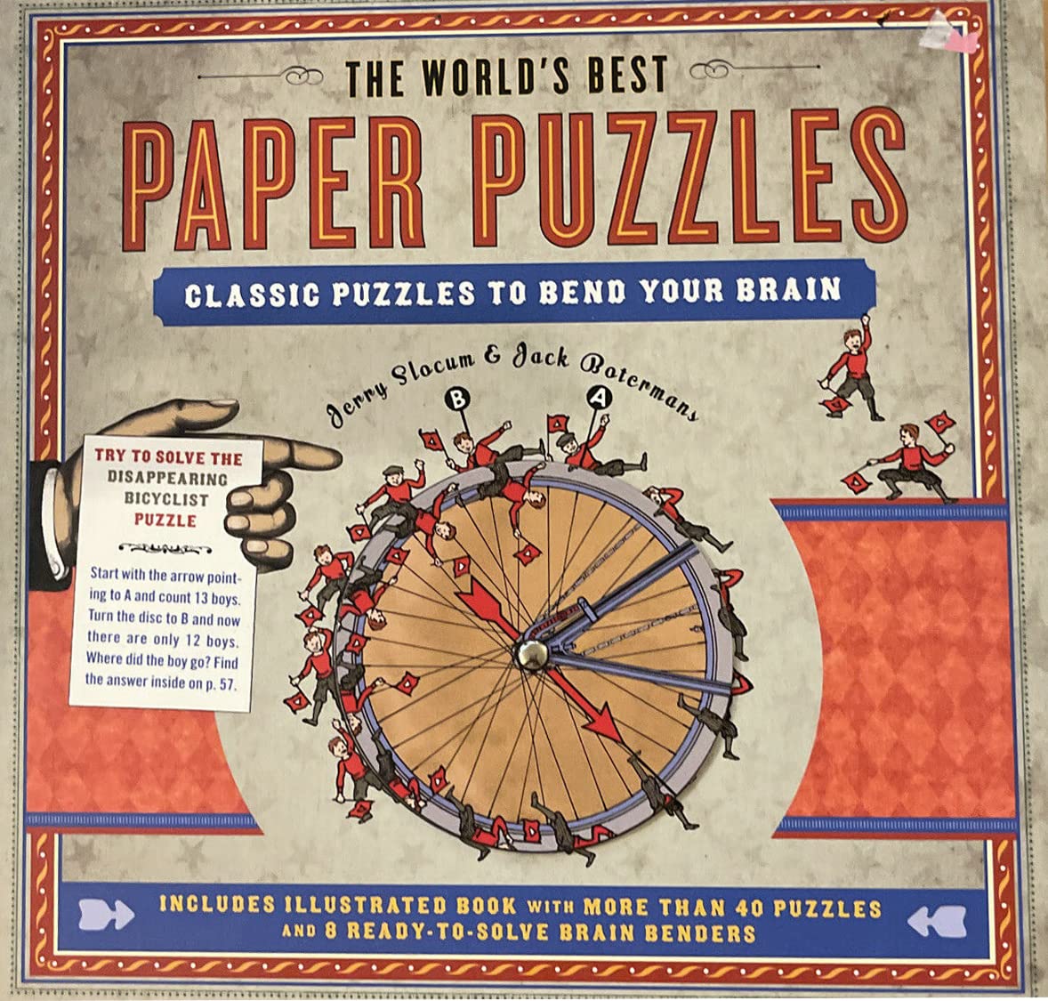 The World's Best Paper Puzzles: Classic Puzzles to Bend Your Brain by ...