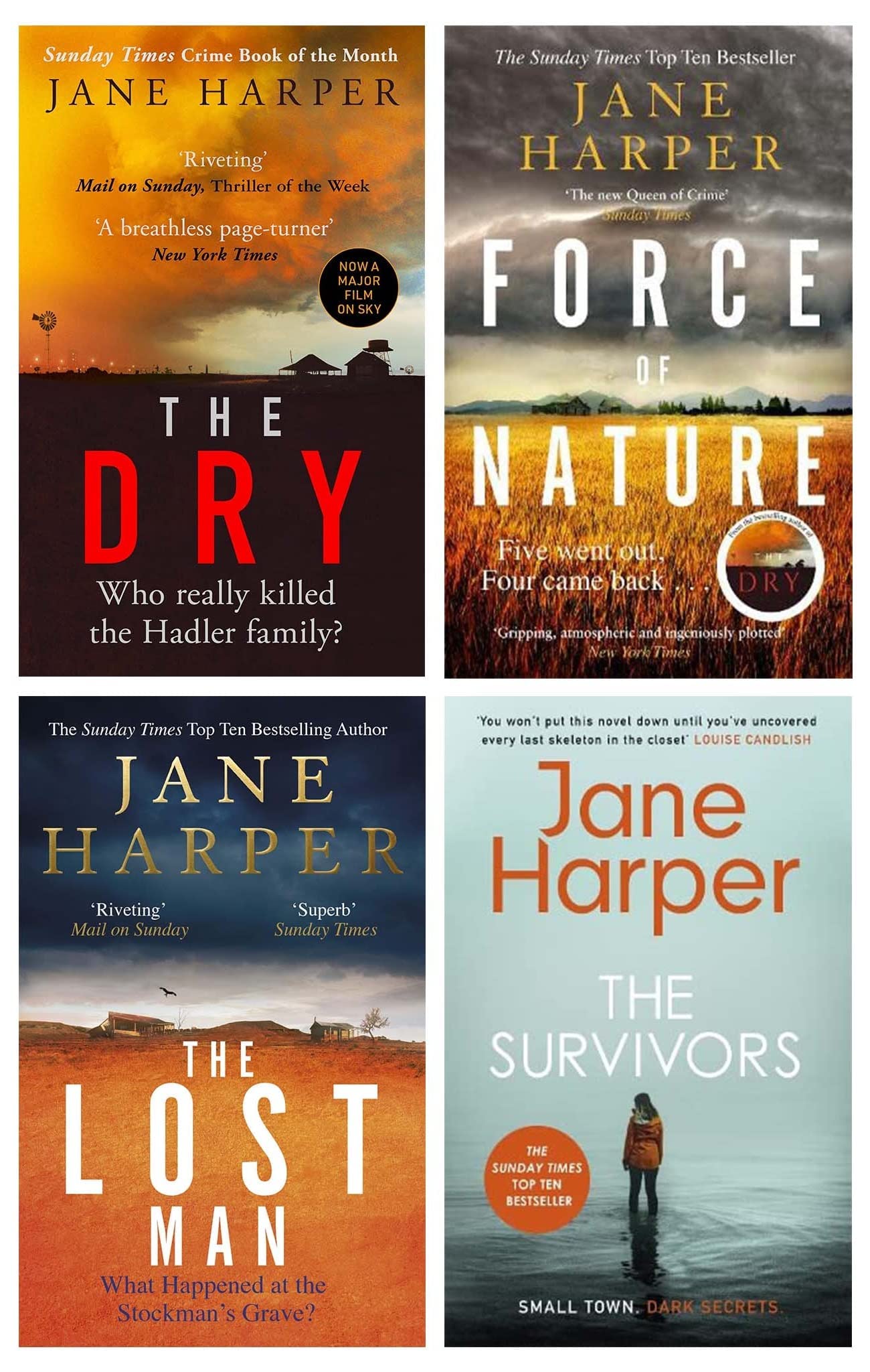 Jane Harper 4 Books Collection Set by Jane Harper | Goodreads