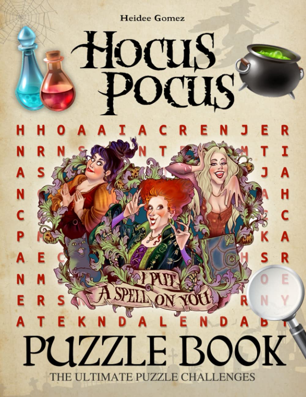 Hocus Pocus Puzzle Book: A Great Book Contains Lots Of Interesting And ...