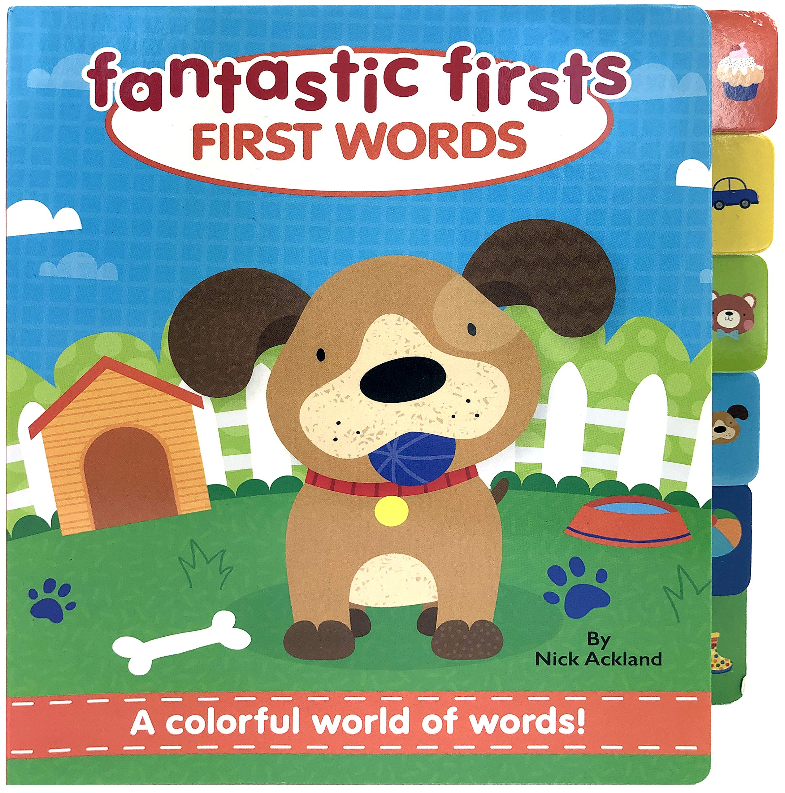 Fantastic Firsts: First Words - Children's Learning Board Book ...