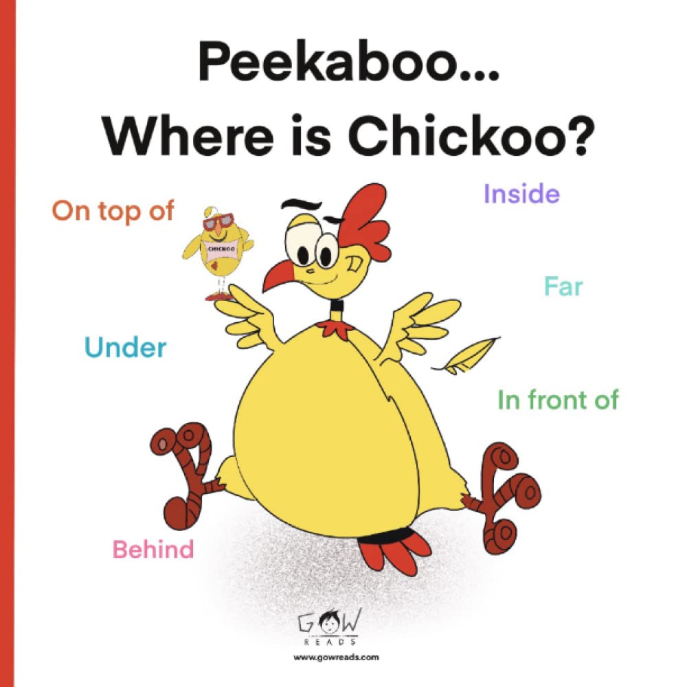 PEEKABOO...WHERE IS CHICKOO? | Positional words story | Age 1-6: Early ...