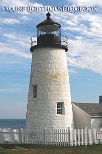 Maine Lighthouse Logbook: Travel Journal Lighthouse Record Log by ...