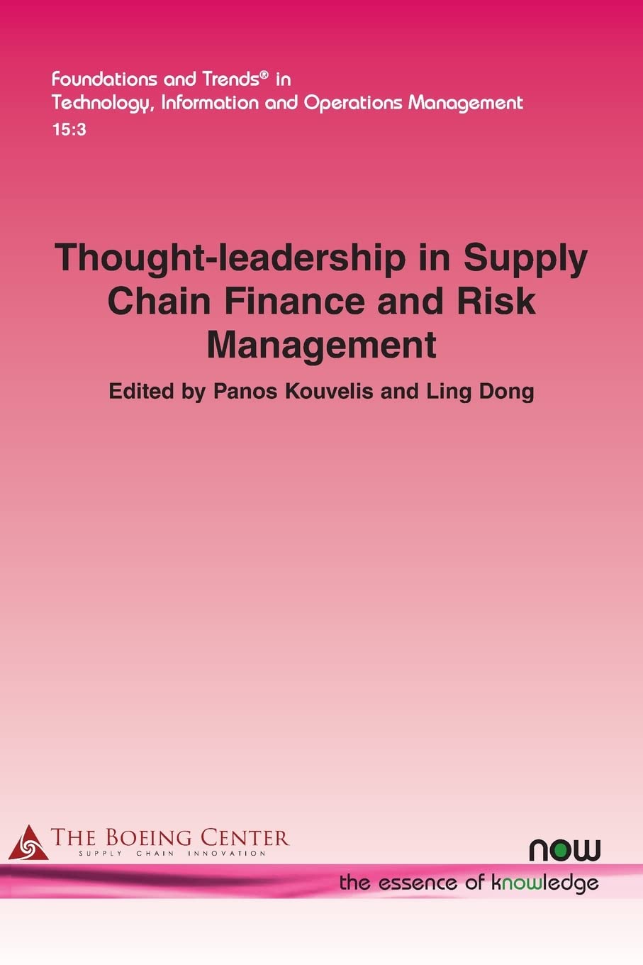 Thought-leadership in Supply Chain Finance and Risk Management ...