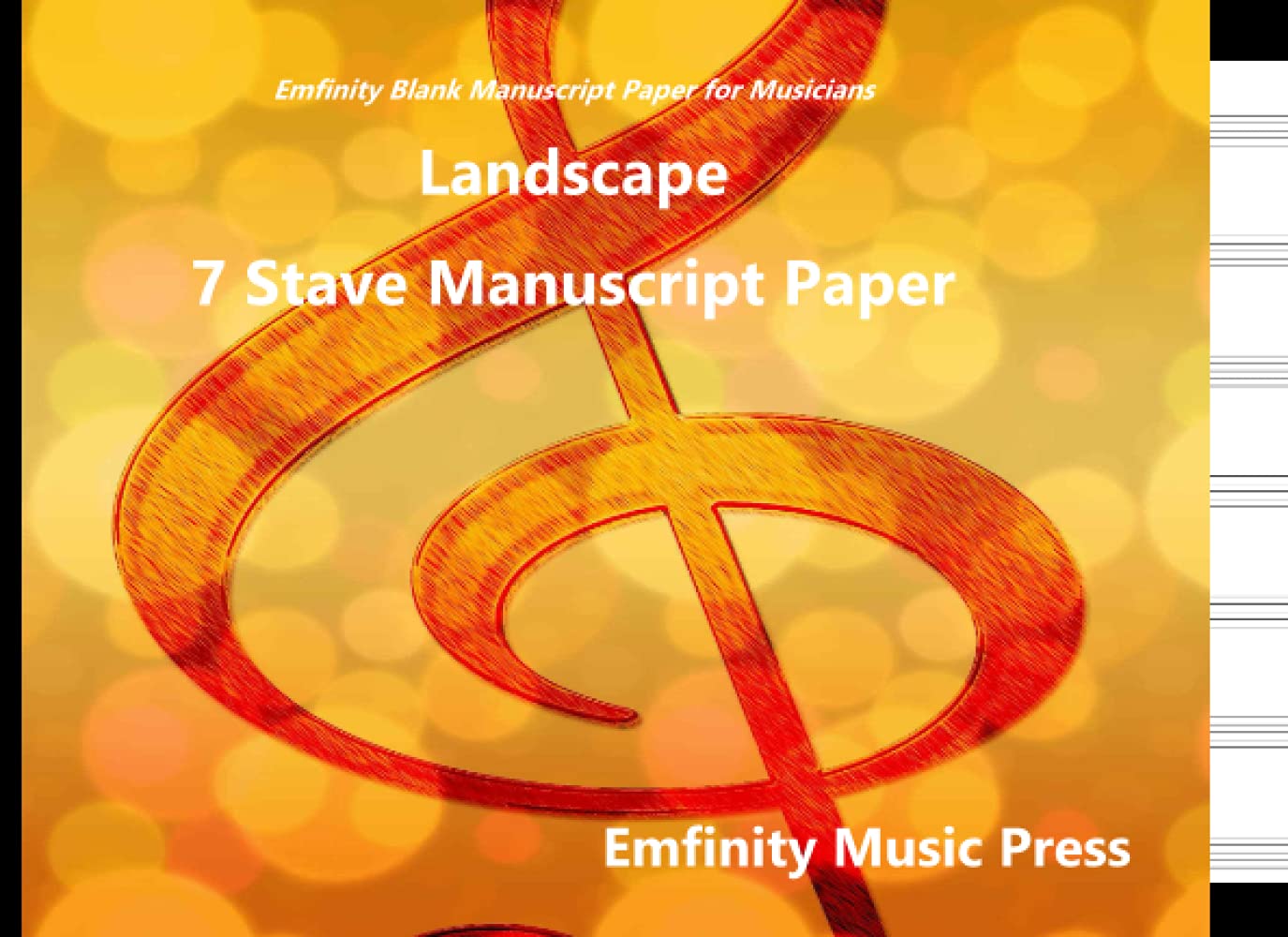 Landscape 7 Stave Manuscript Paper by Emfinity Music Press | Goodreads