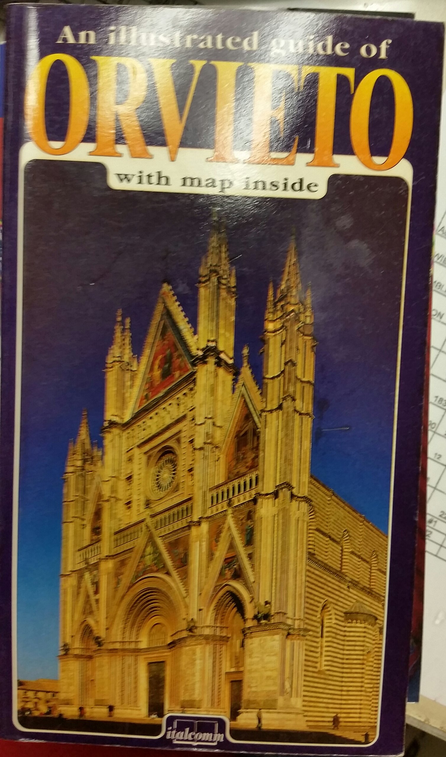 An Illustrated Guide of Orvieto, with Map Inside by Adriano Cioci ...