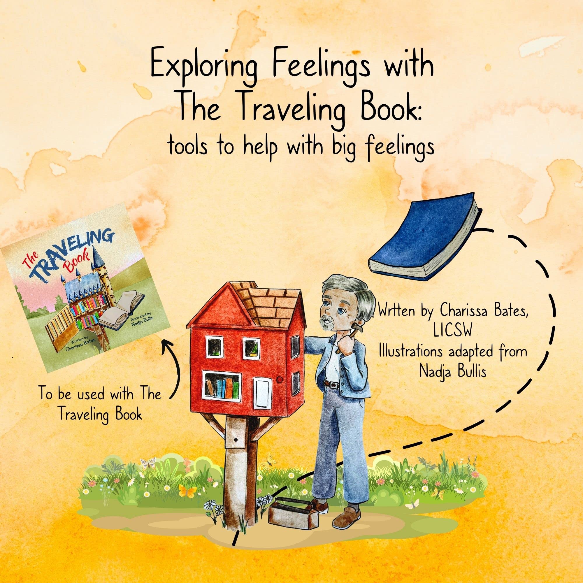 The Traveling Book's Feeling's Activity Book: tools to help with big ...