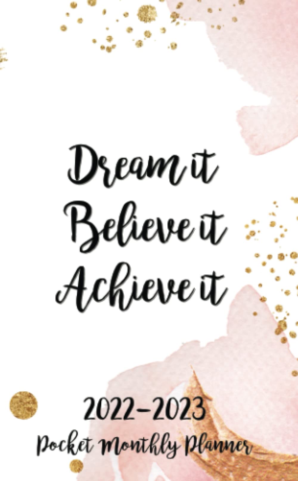 2022-2023 Pocket Planner: Two-Year Monthly Calendar Planner for Purse ...