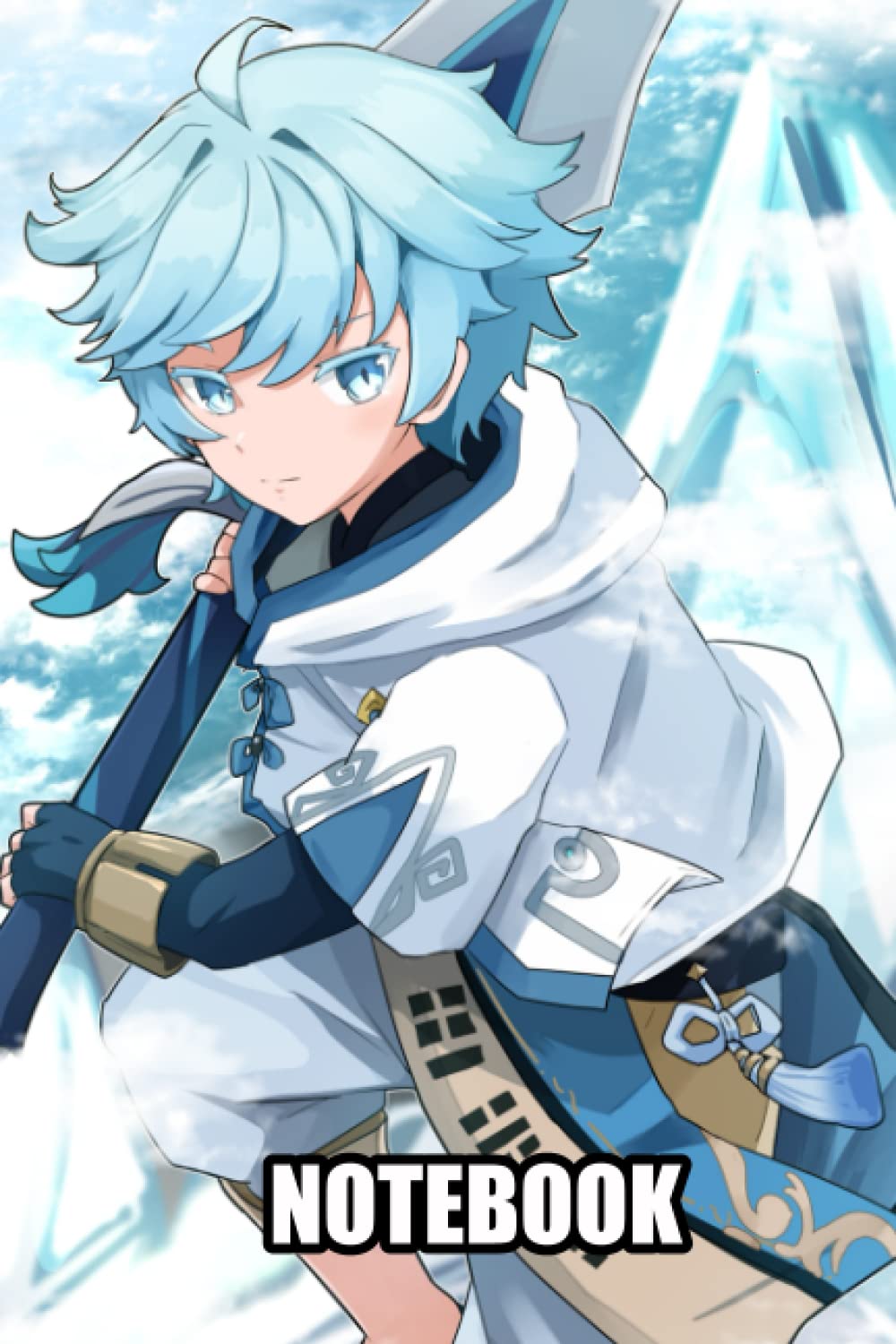 Genshin Impact notebook: Chongyn cover (6 x 9) inches 120 pages ...