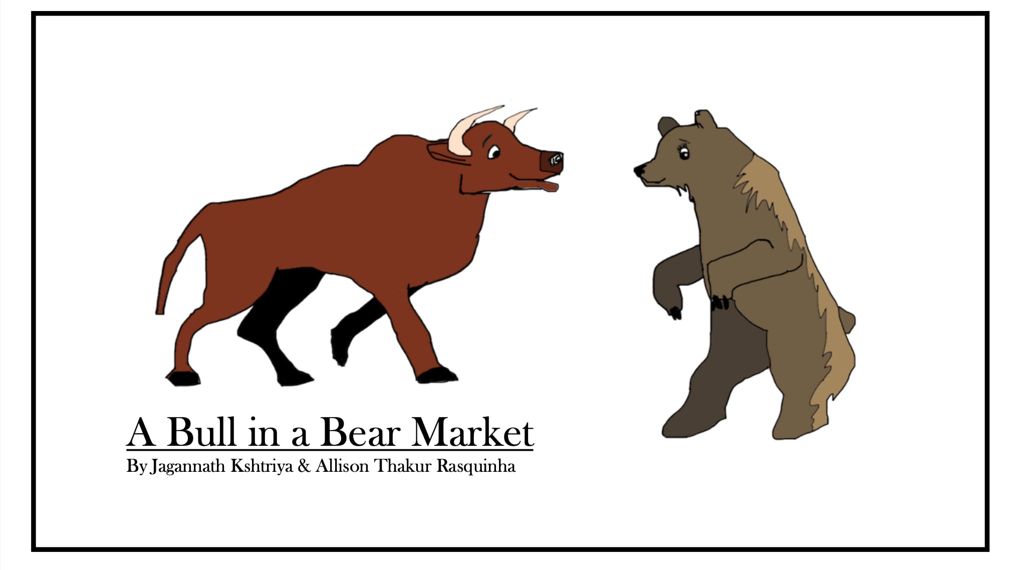 A Bull in a Bear Market by Allison Thakur Rasquinha | Goodreads
