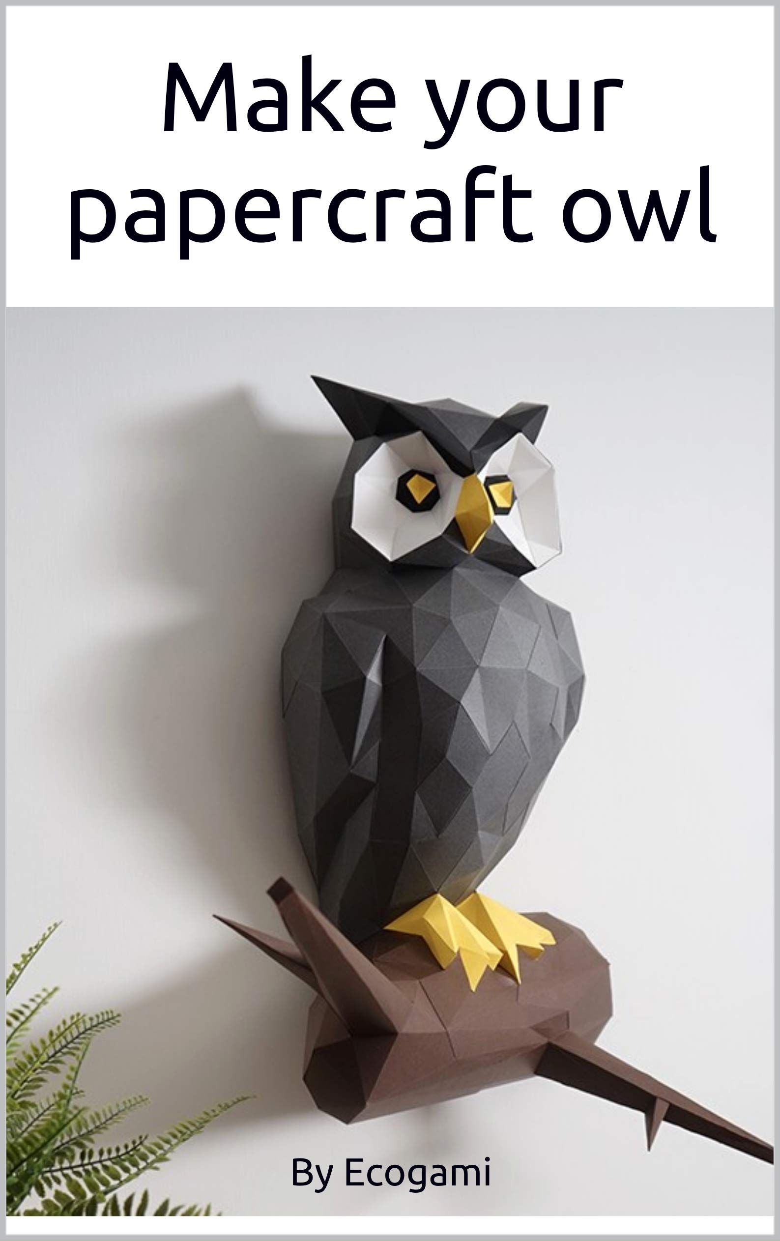 Make your papercraft owl: 3D puzzle | Paper sculpture | Papercraft ...