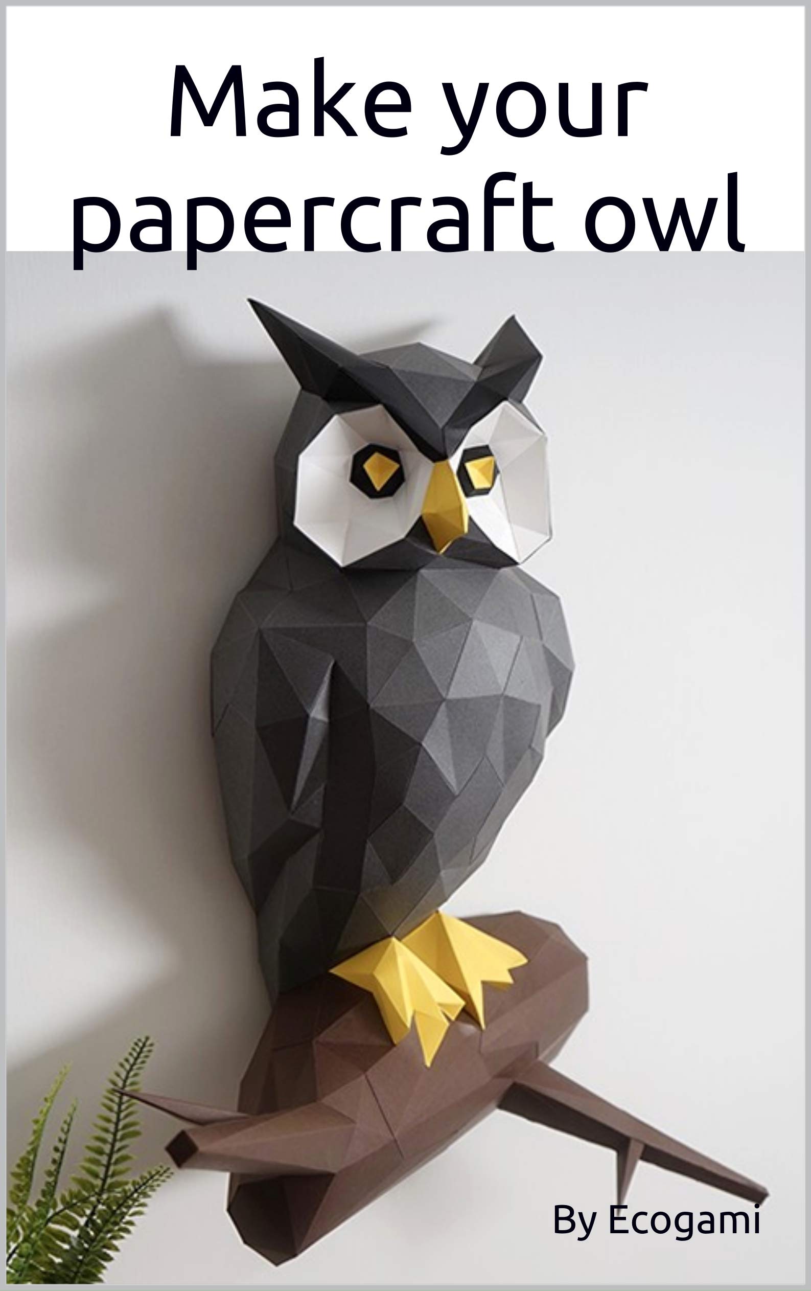Make your papercraft owl: 3D puzzle | Paper sculpture | Papercraft ...